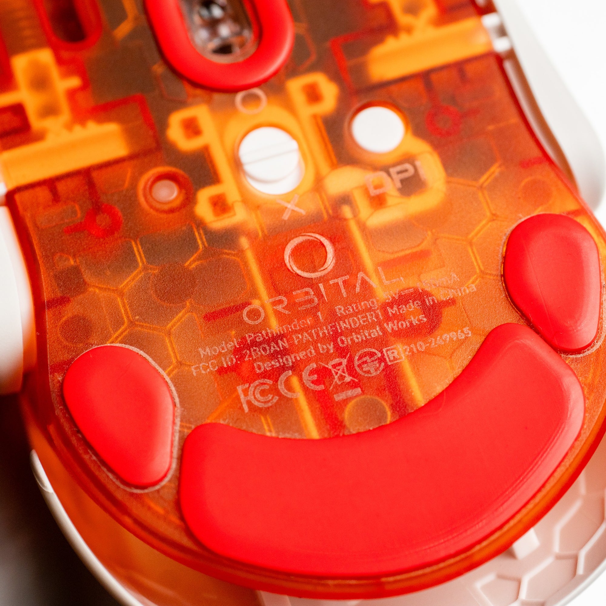 Helion Orange Core Body + Gun Metal Scroll Wheel